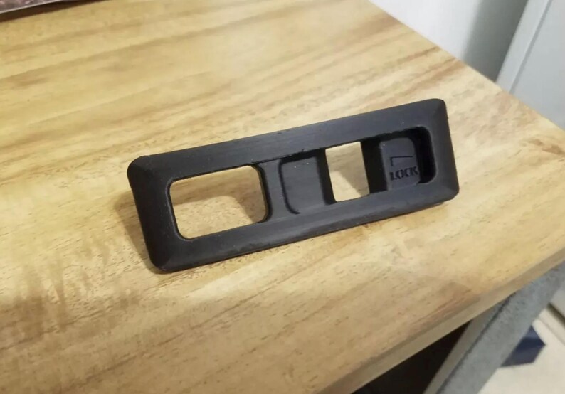 Mk3 Supra Door Lock Bezels 3d Printed LEFT and RIGHT Pair Black. - Etsy