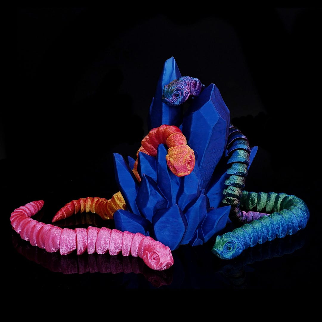 3D Printed Hognose Snake STL File-personalized Gift,snake Toy,3d Toy ...