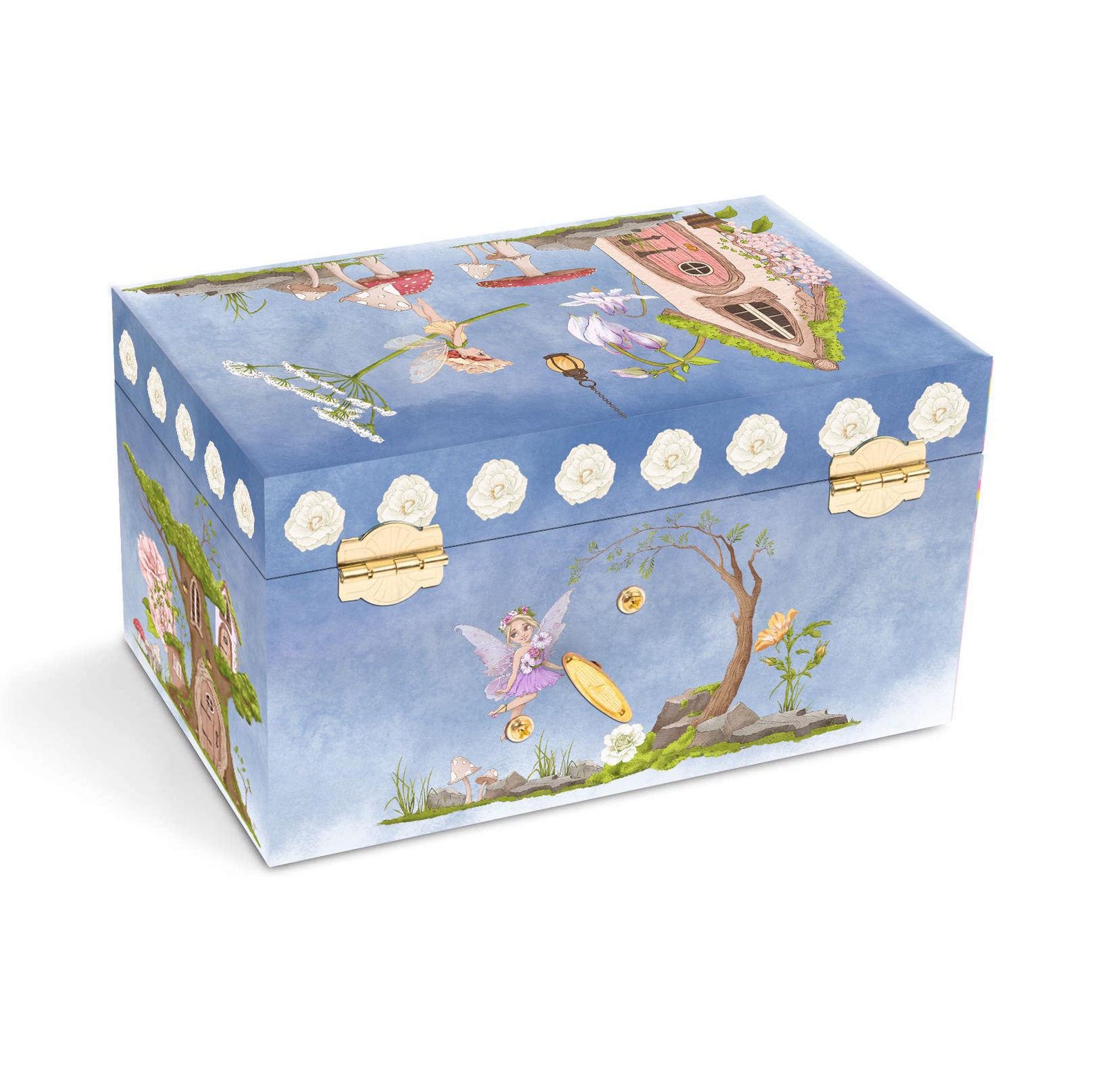 Personalized Fairy Musical Jewelry Box – Spinning Pixie Keepsake - Etsy
