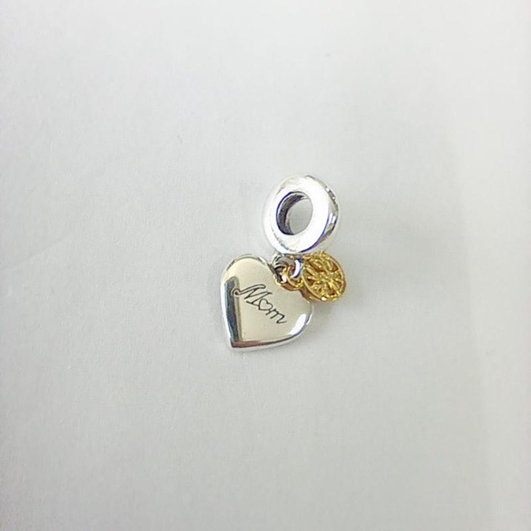 Pandora Two-tone Family Tree & Heart Dangle Charm - Etsy