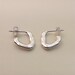 Pandora Organically V-shaped Open Hoop Earrings - Etsy