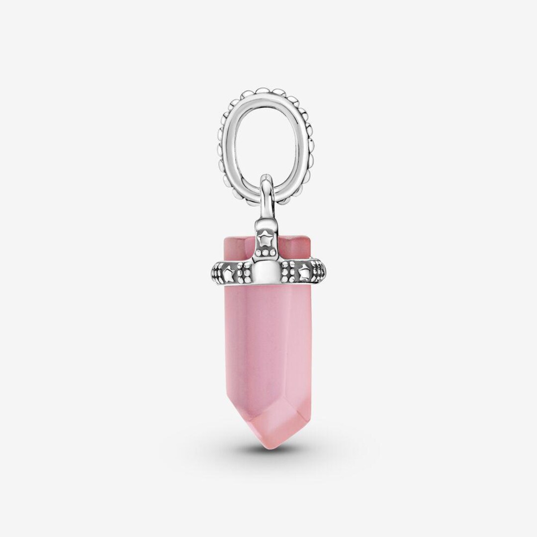 New Pandora Pink Amulet Pendant Charm 925 Silver ALE - Etsy