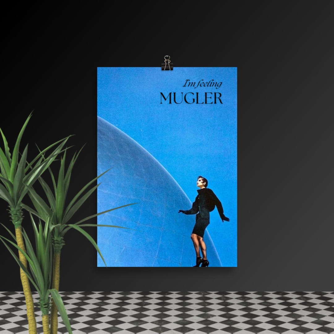 Thierry Mugler Poster - Etsy