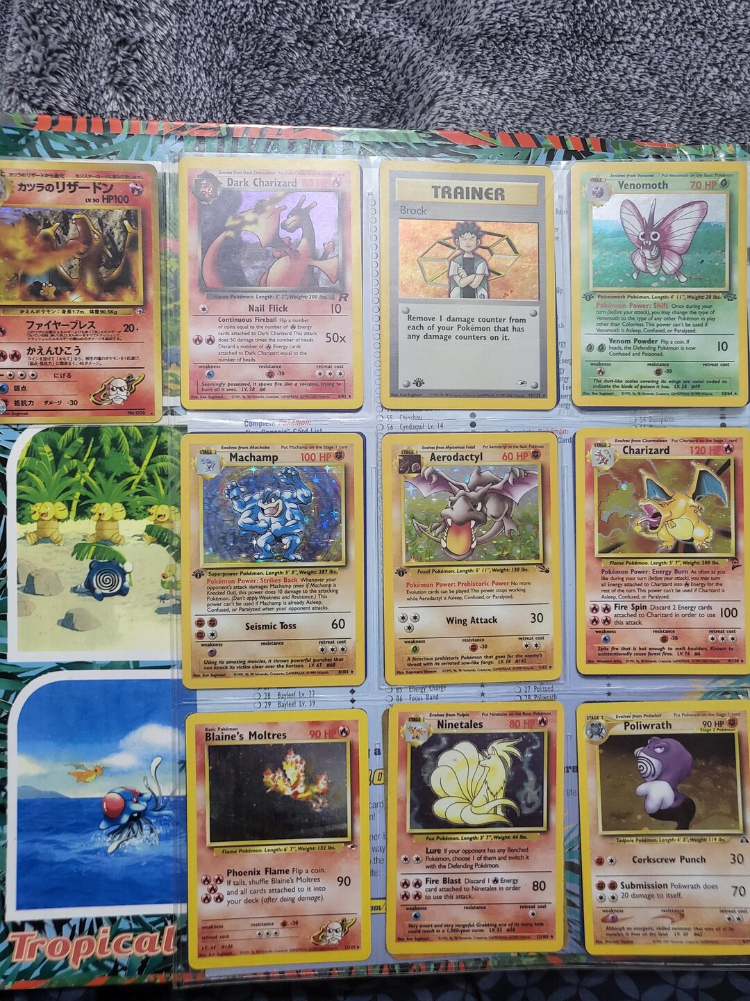 Pokemon Southern Islands Collection With 162 Pokemon Cards See the List ...