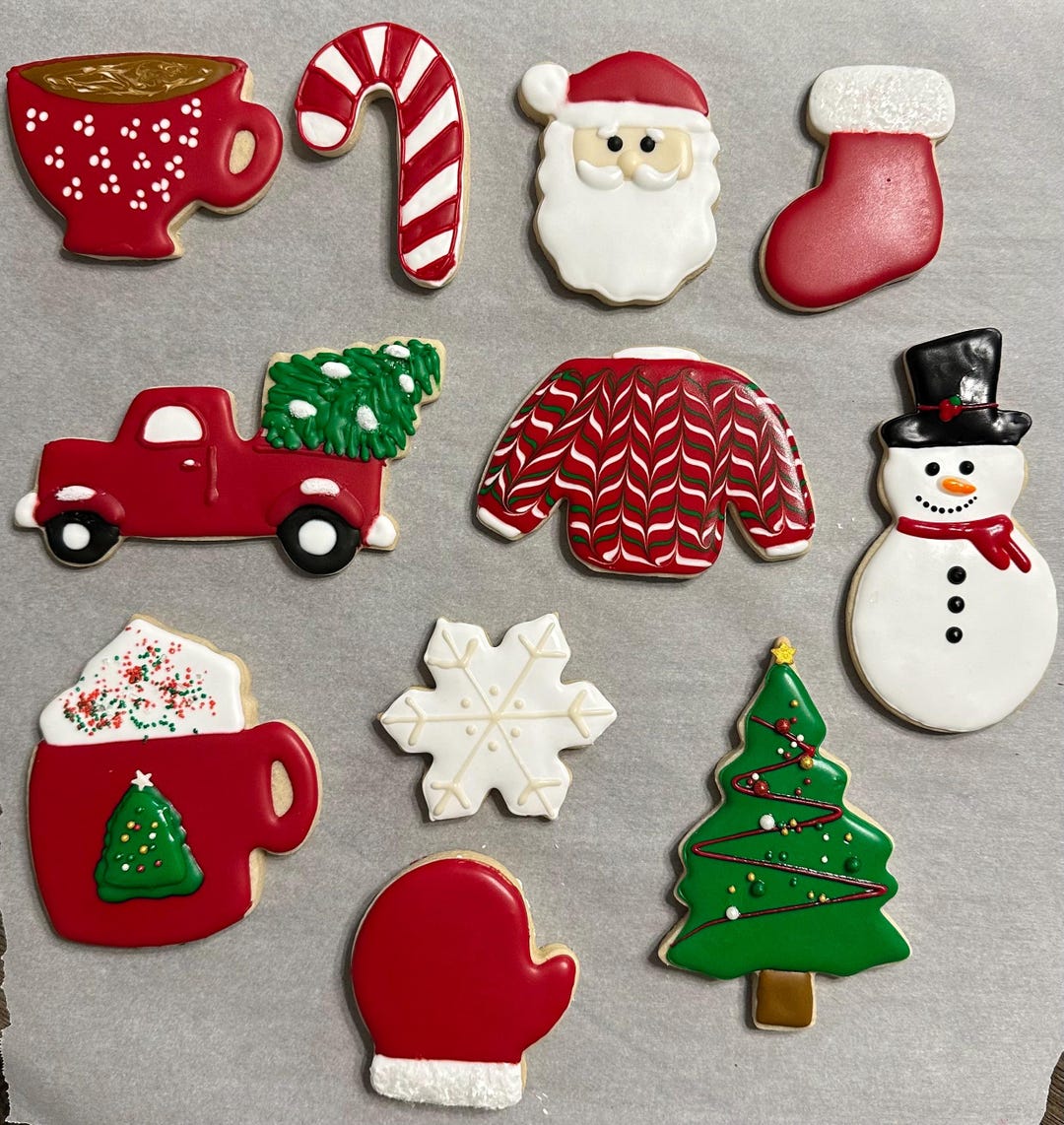 Christmas Cookies - Etsy