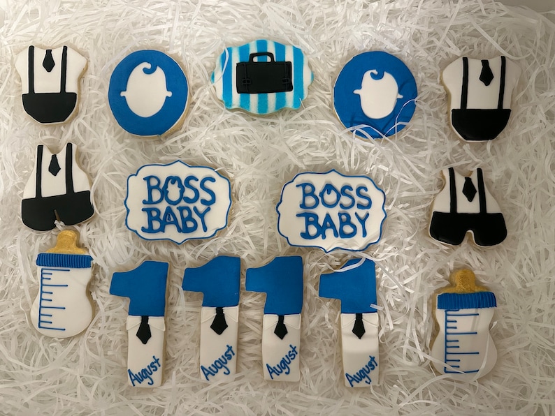 Boss Baby Sugar Cookies - Etsy