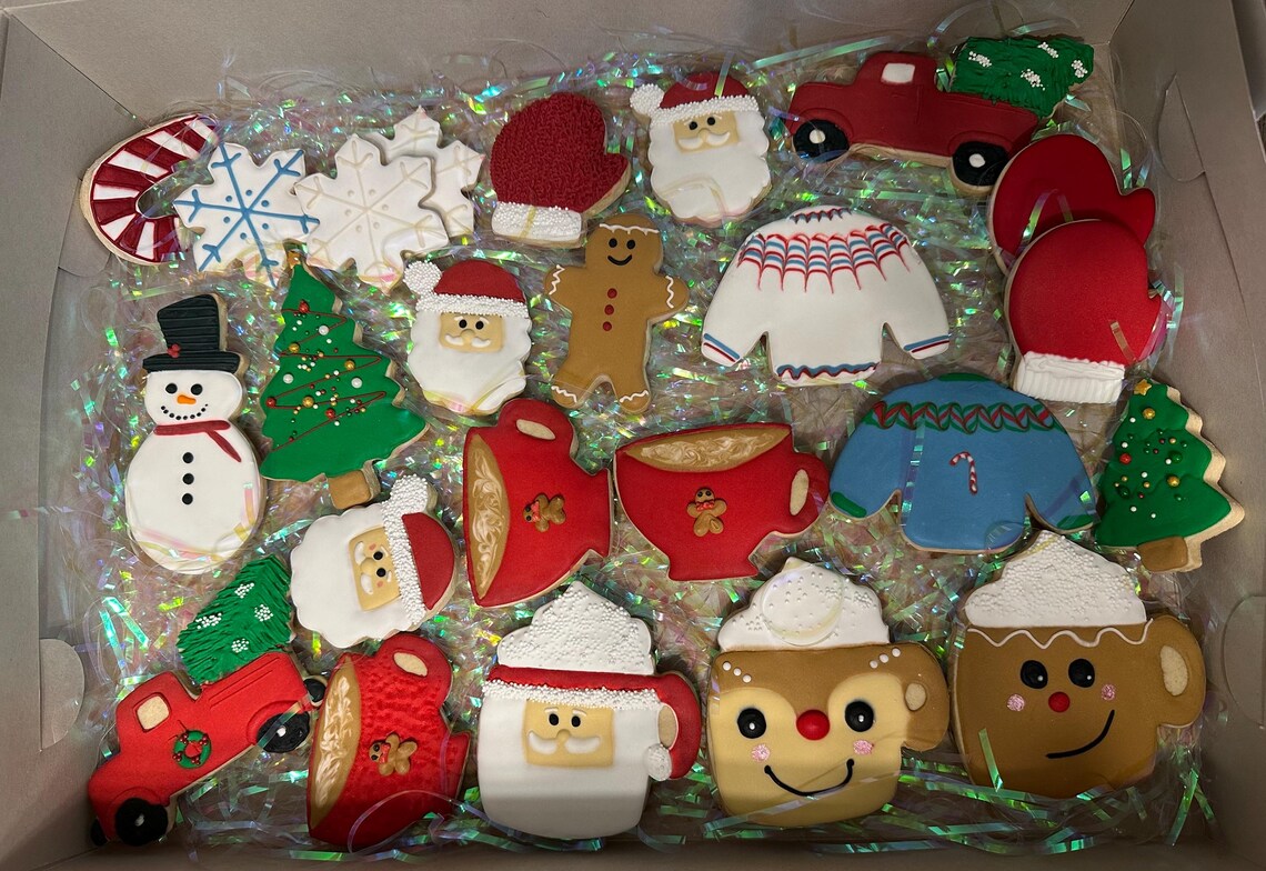 Christmas Cookies - Etsy
