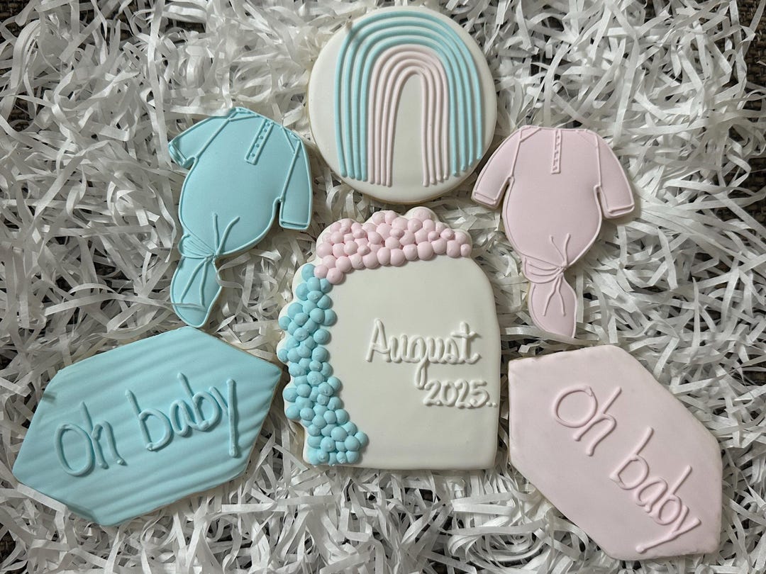 Gender Reveal Cookies - Etsy