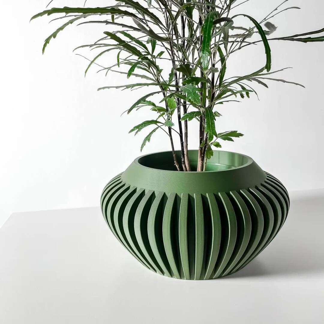 The astra Bloom Planter Modern 3D Made Planter Custom Color Planter ...