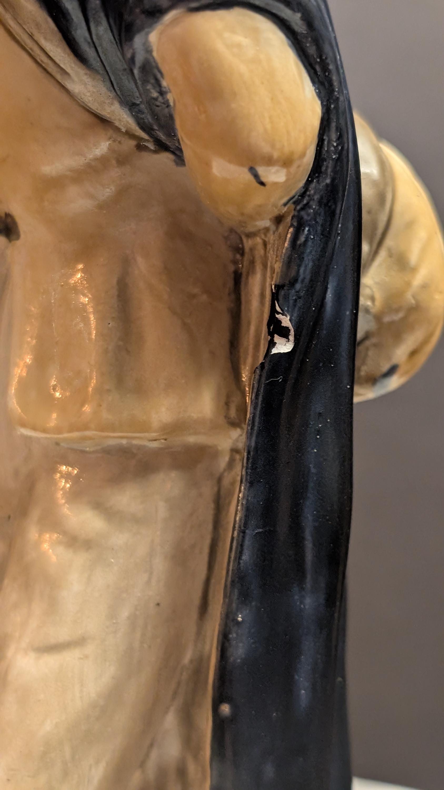 Vintage Victorian Rococo Style Dancing Couple Man Lady Porcelain ...