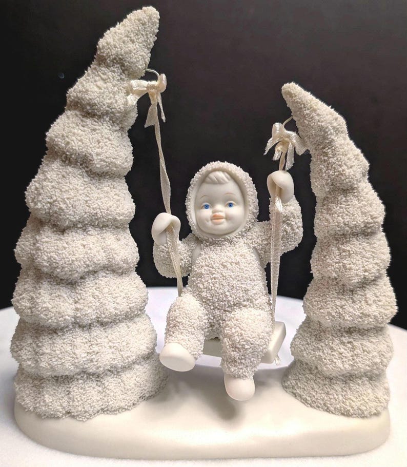 Department 56 Snowbabies When the Bough Breaks Swing Figurinechristmas ...