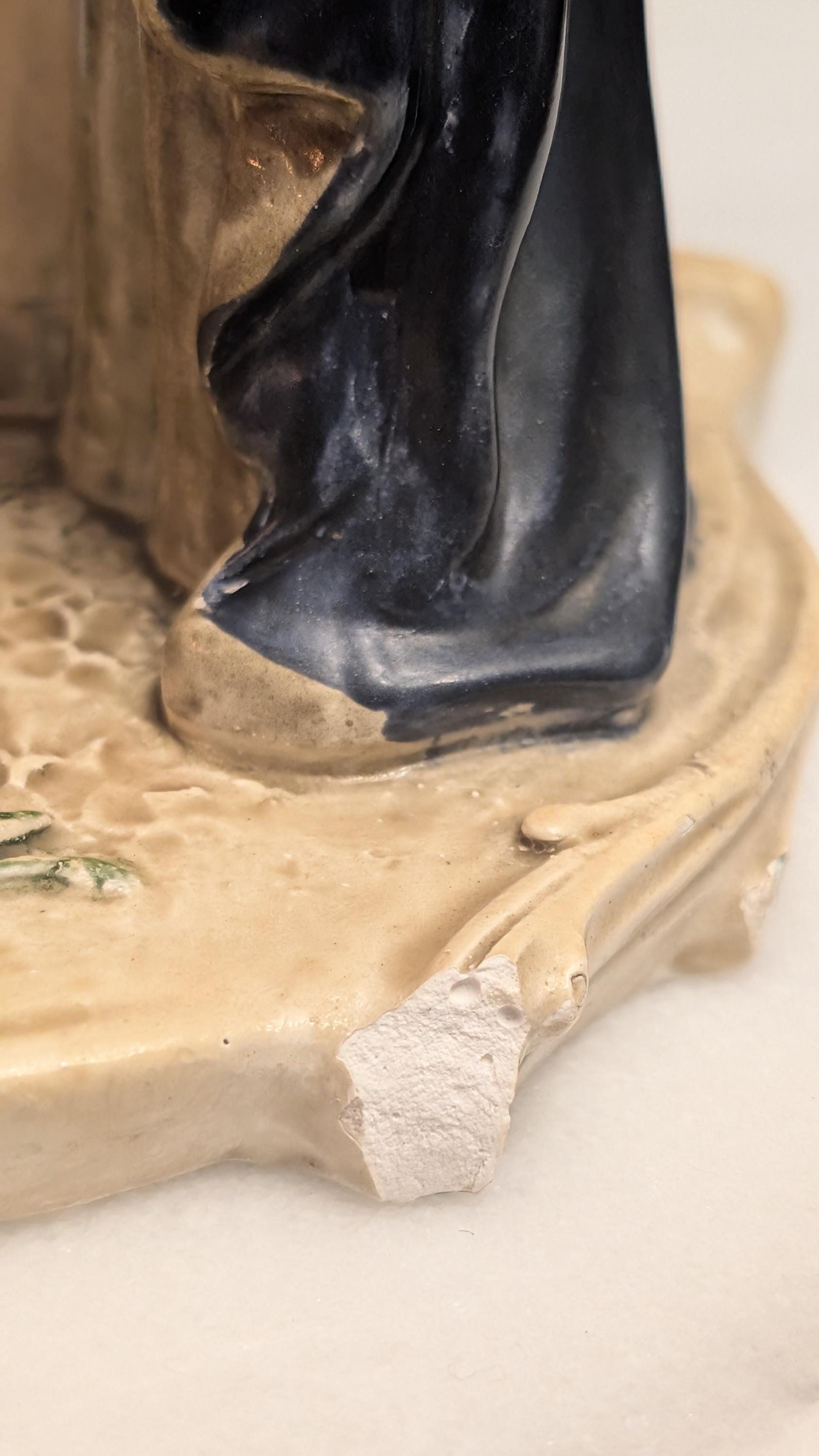 Vintage Victorian Rococo Style Dancing Couple Man Lady Porcelain ...