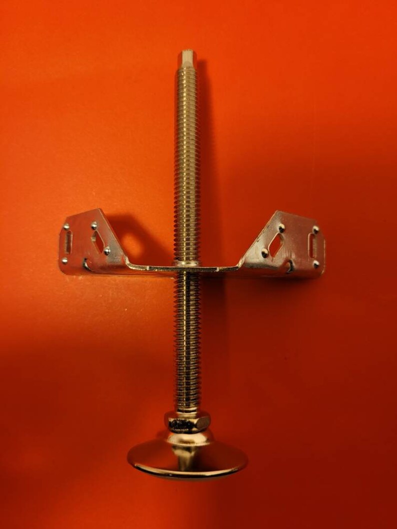 Set of 2 Adjustable Lathe Leg Furniture Leveling Feet 3/816 X 5 1/2 ...