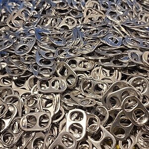 3000 Aluminum Pull Tabs Can Tabs .. for Crafts, Fundraisers, Charity ...