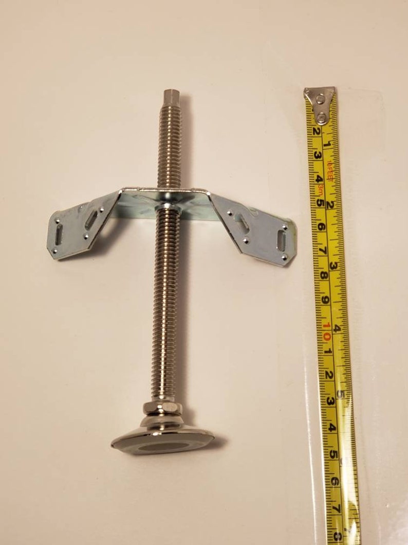 Set of 2 Adjustable Lathe Leg Furniture Leveling Feet 3/816 X 5 1/2 ...