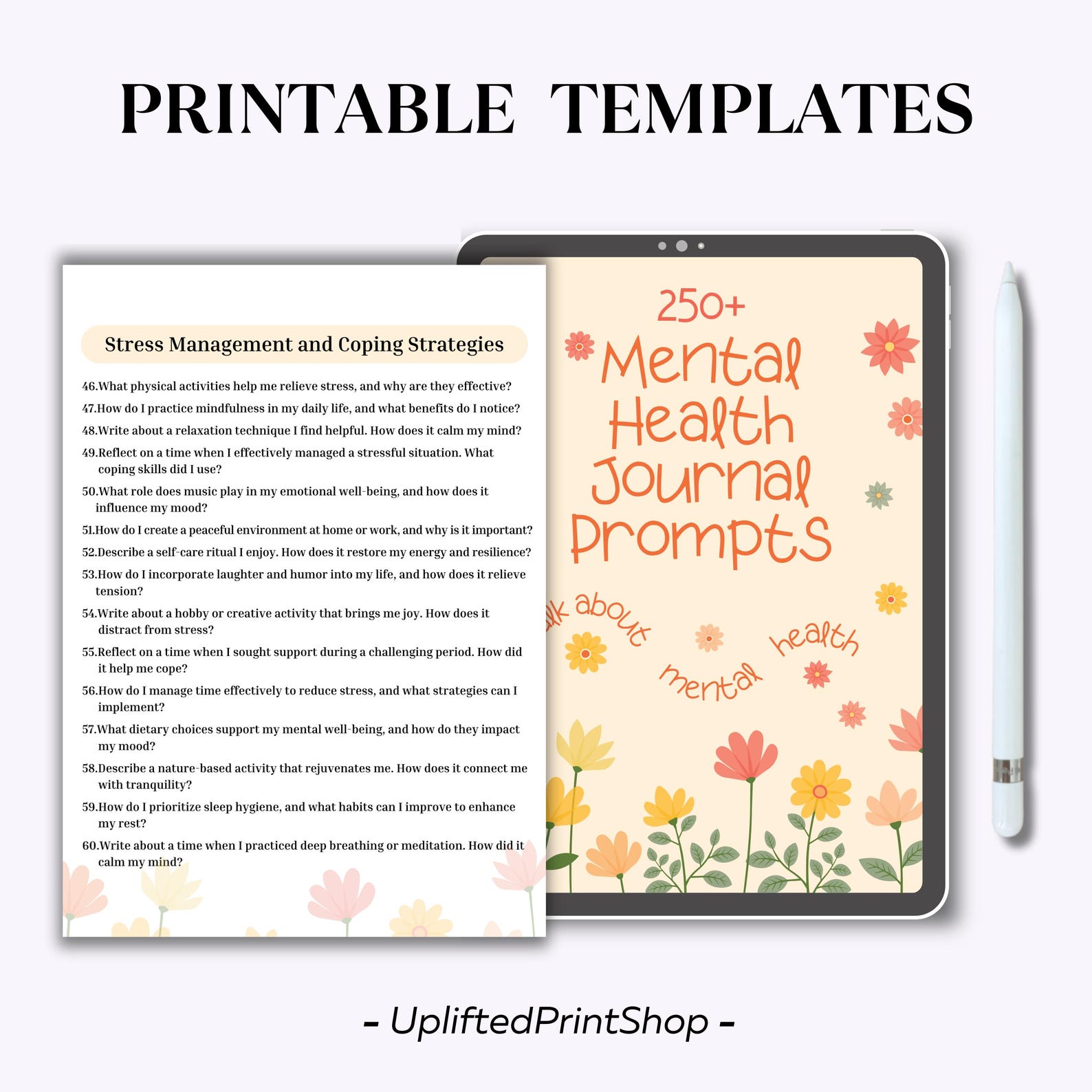 250+ Mental Health Journal Prompts, Self-discovery Journal Prompts ...