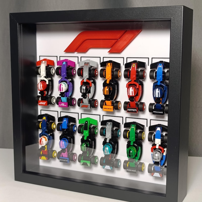 F1 Mini Legos Display - Etsy
