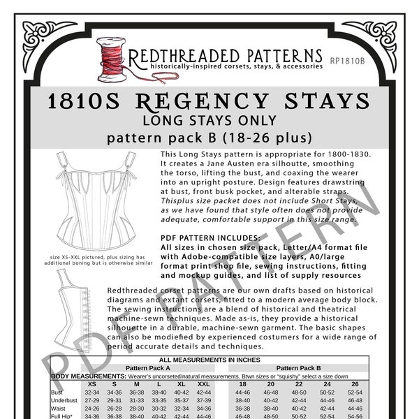 Regency Corset - Etsy