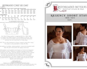 Regency Short Stays | Etsy