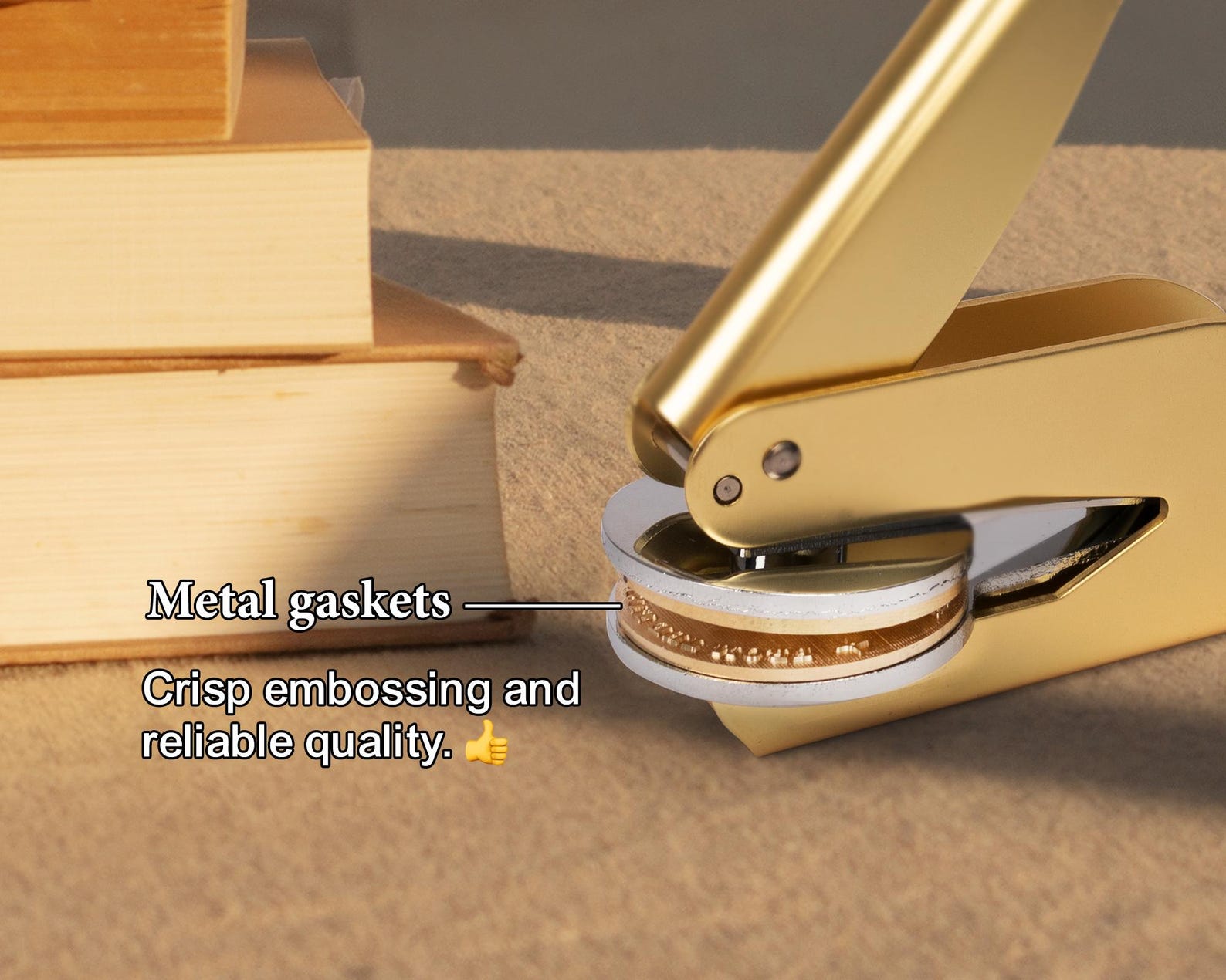Book Embosser Personalized /custom Book Stamp/library Embosser Stamp ...