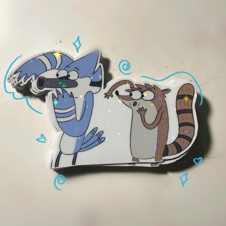 Regular Show Sticker| Funny Stickers - Etsy