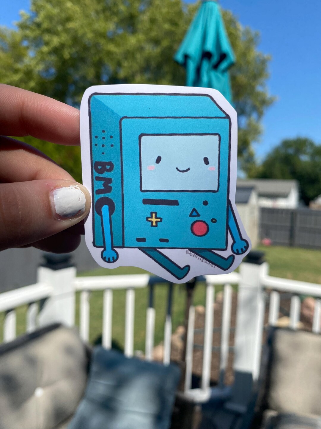 BMO Adventure Time Sticker| Cute BMO Sticker - Etsy