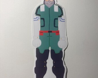 Izuku Midoriya Sticker| MHA Cute Sticker - Etsy
