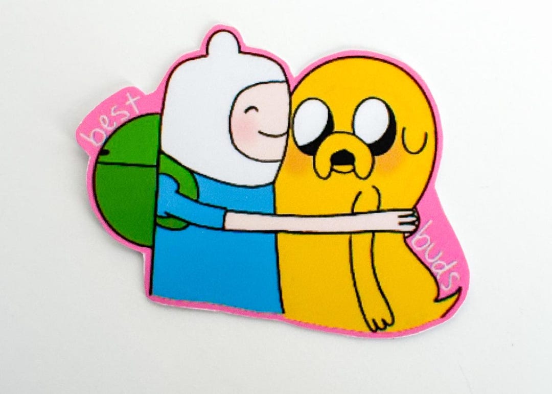 Best Buds(finn and Jake) Sticker| Cute Adventure Time Stickers - Etsy