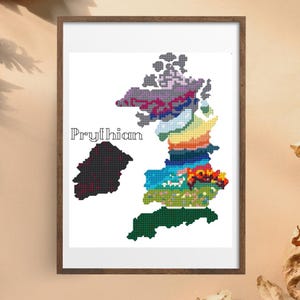 ACOTAR Book Series Prythian Map Cross Stitch Pattern, Fantasy Book Pdf ...