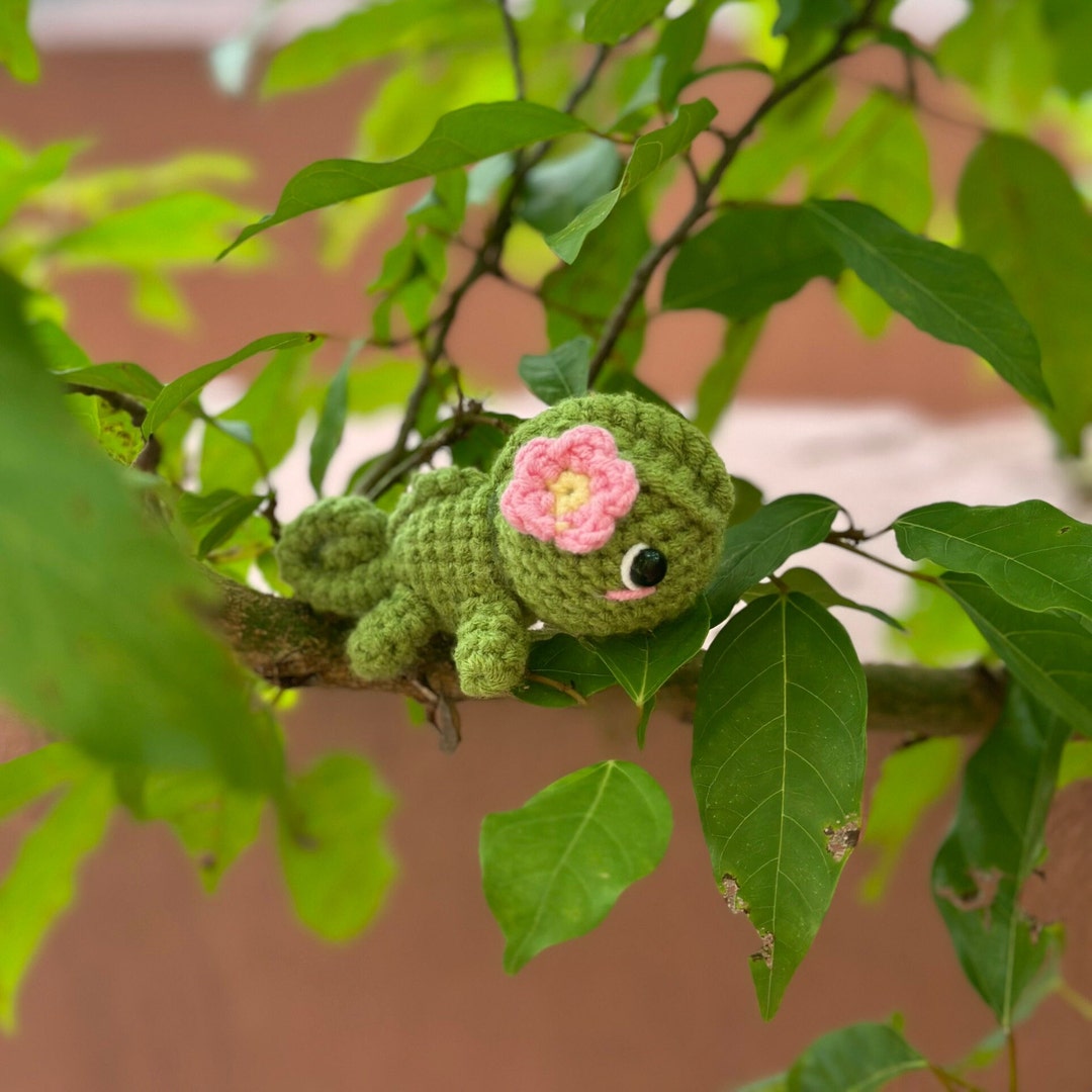 Crochet Pattern Gecko Pascal English Version, Handmade Mini Gecko PDF ...