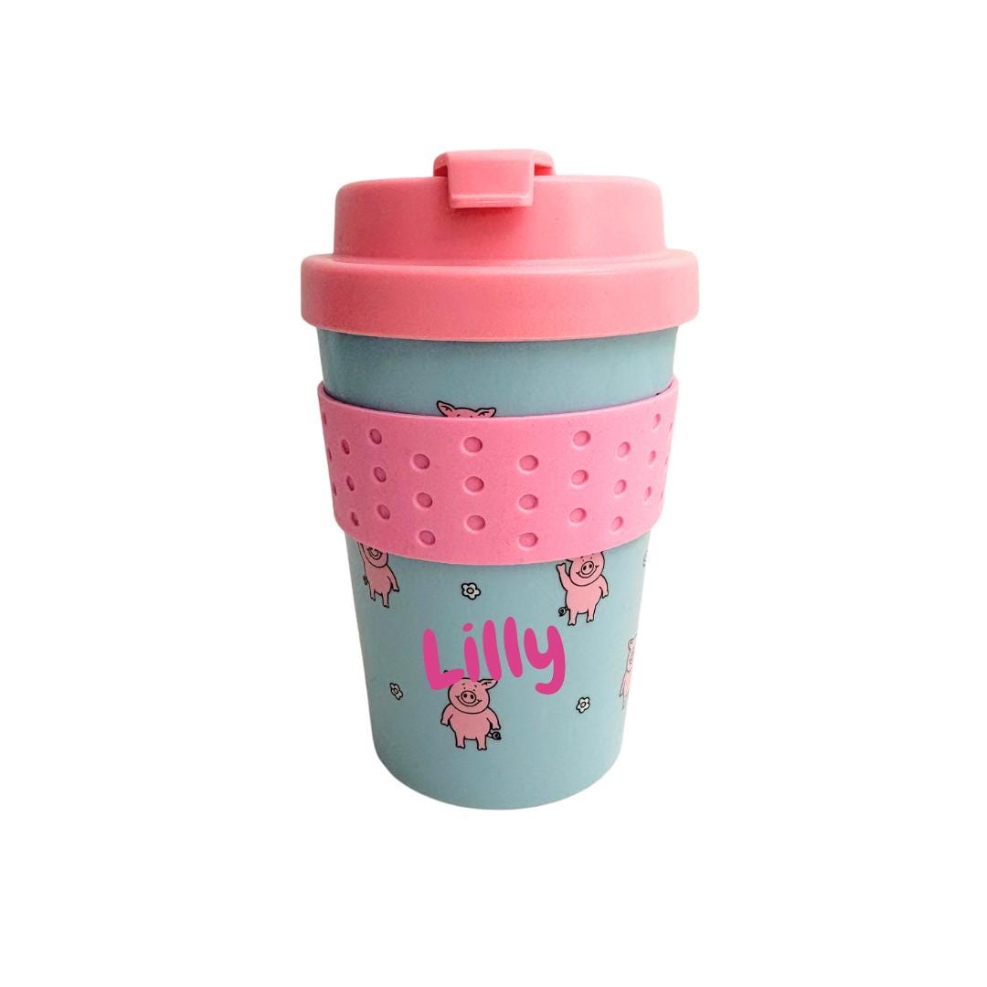 Personalised Percy Pig Travel Cup - Valentines Day, Mothers Day ...