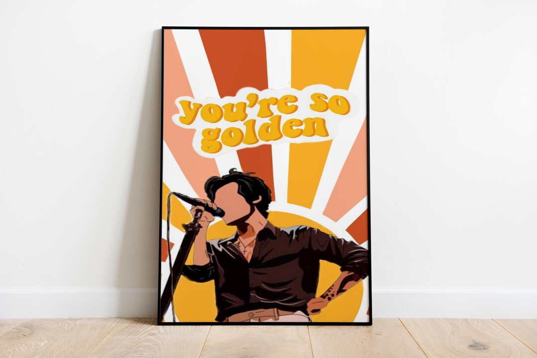 Harry Styles Poster, Harry Styles Wall Art, Musician Wall Art, Harry ...