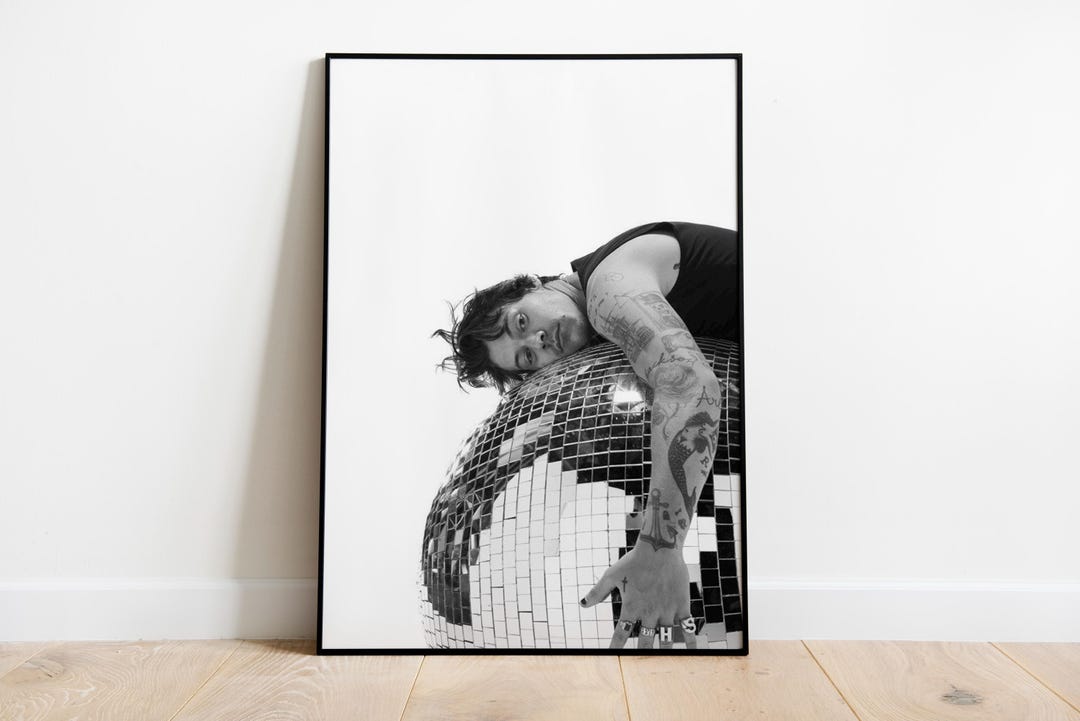 Harry Styles Poster, Harry Styles Wall Art, Musician Wall Art, Harry ...