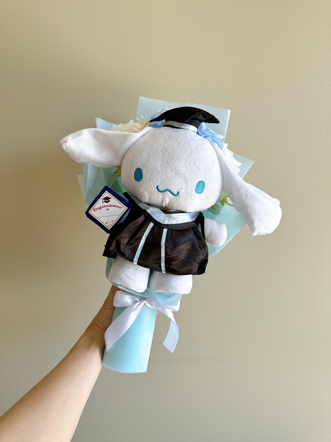 Cinnamoroll Graduation Plush Toy Bouquet - Etsy