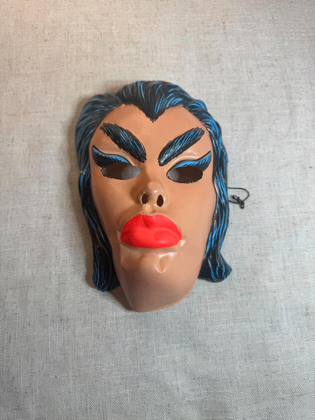 Vintage Wolf Gal Ben Cooper Mask 1960s Li'l Abner Halloween Collectible ...
