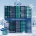 100 Winter Color Plaids, Seamless Digital Patterns Use for Fabric ...