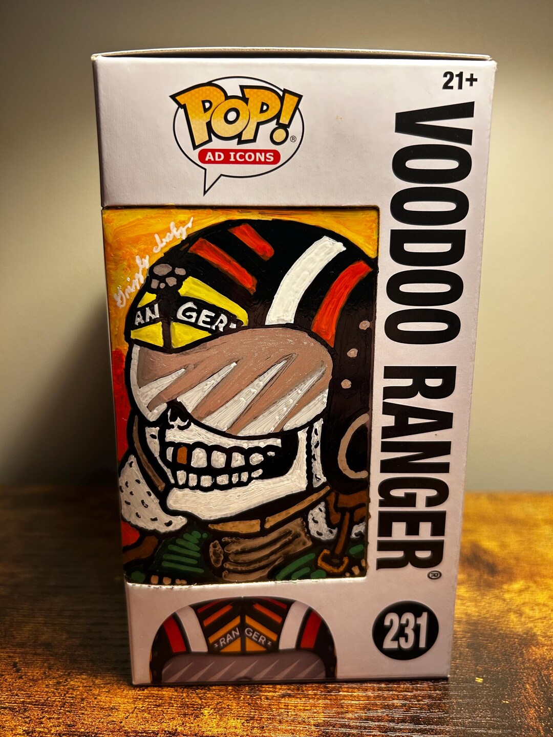 Custom Art Funko Pop Voodoo Ranger - Etsy