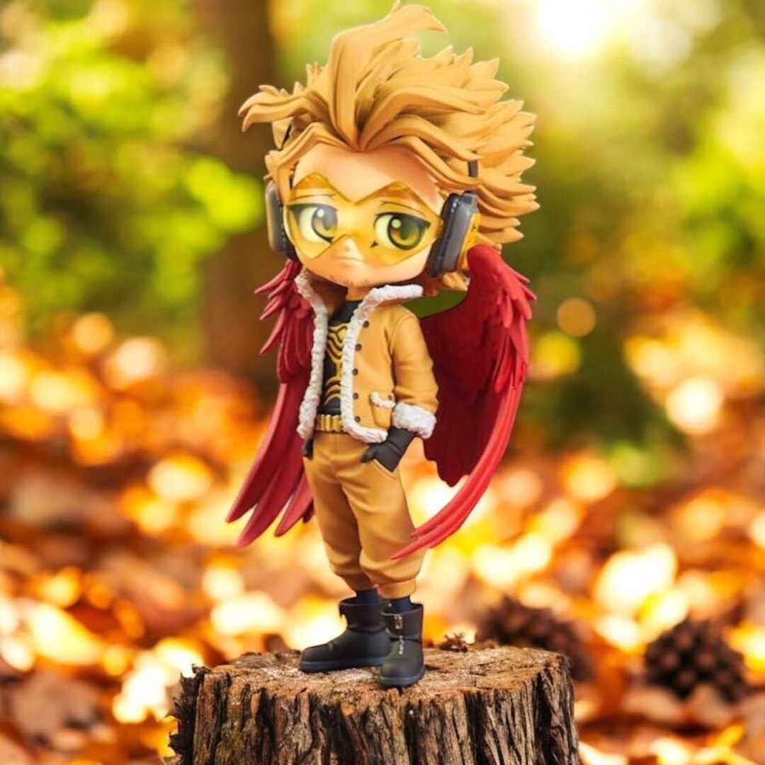 My Hero Academia Figure Hawks Qposket banpresto 14 Cm - Etsy