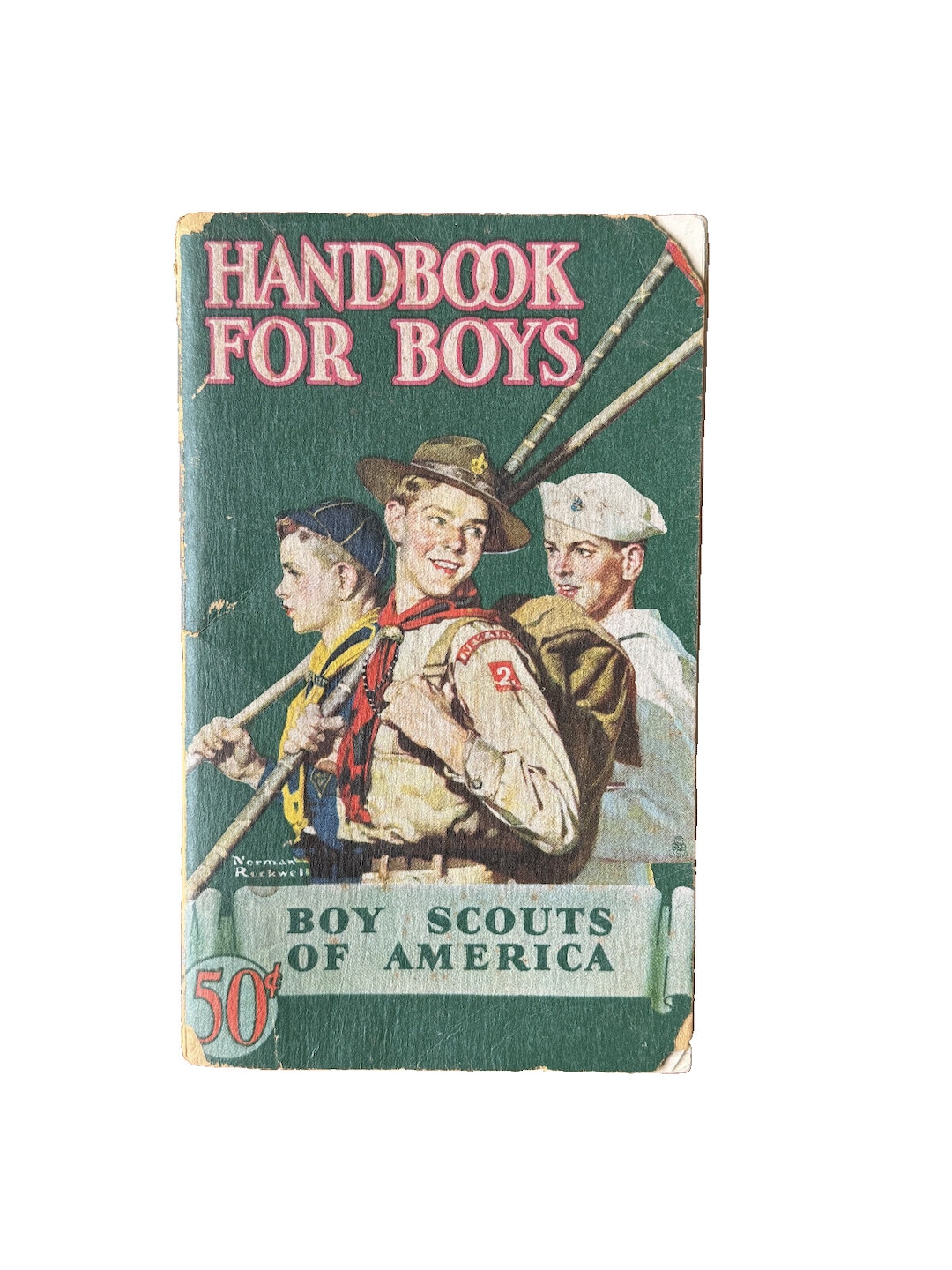 Vintage Boy Scouts Handbook for Boys 1945 Edition 38th Printing Boy ...