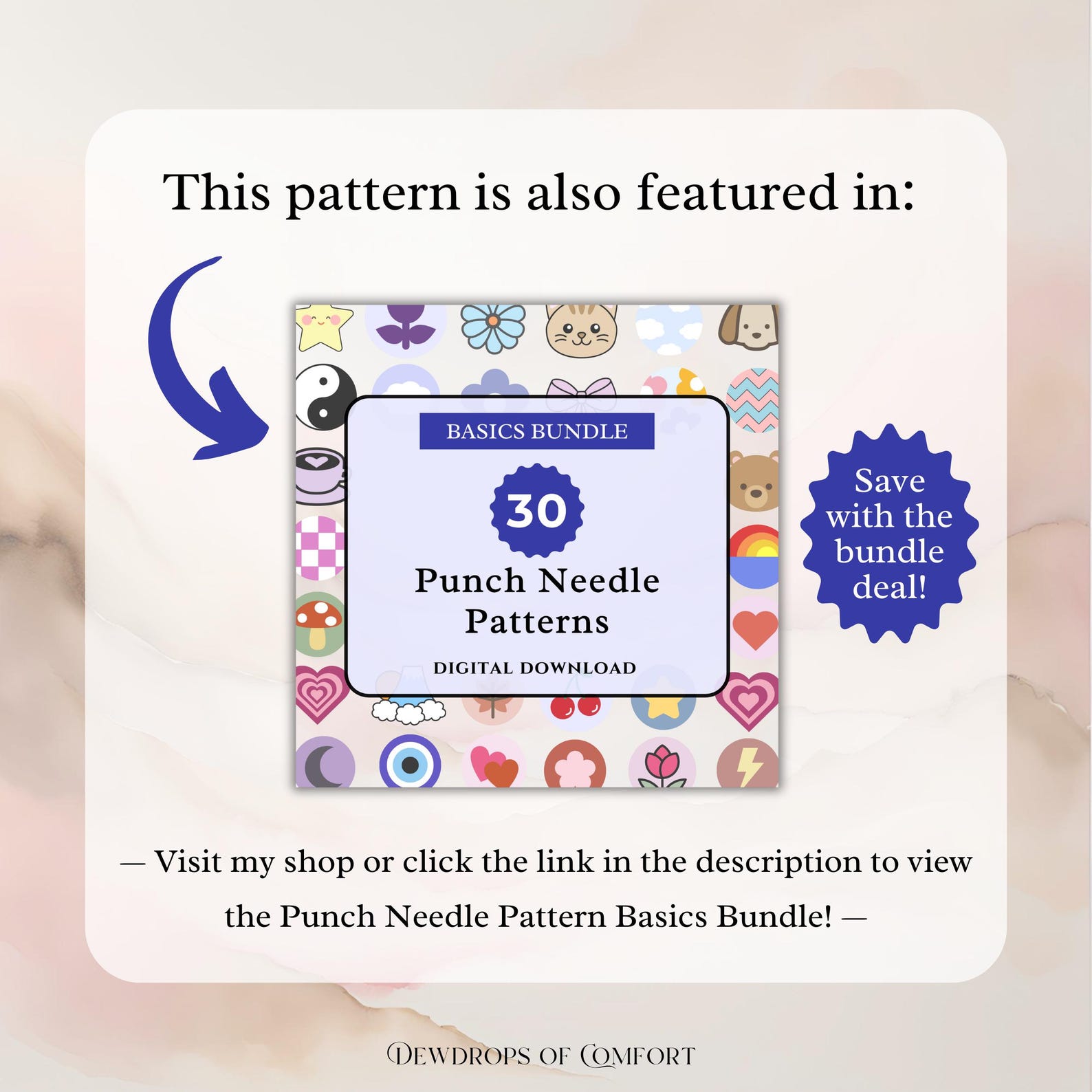 Cute Cherry Punch Needle Pattern, Cherries Mug Rug Beginner Template ...