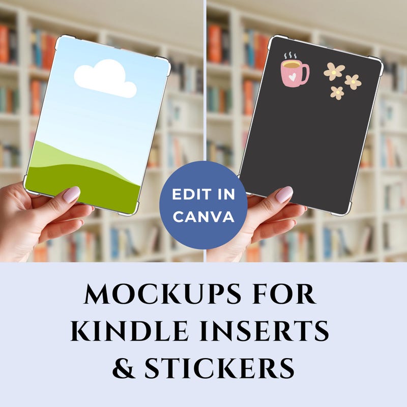 Kindle Inserts - Etsy
