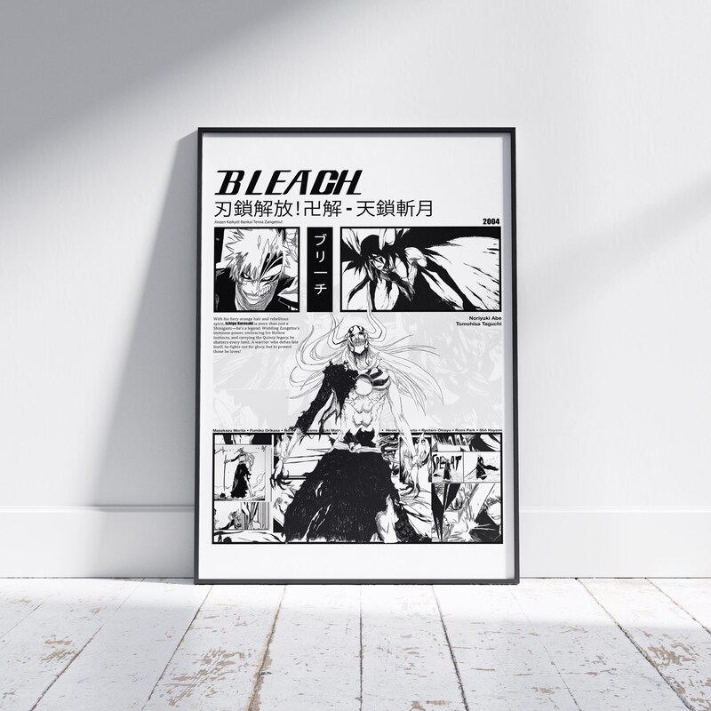 Bleach Anime Poster - Etsy
