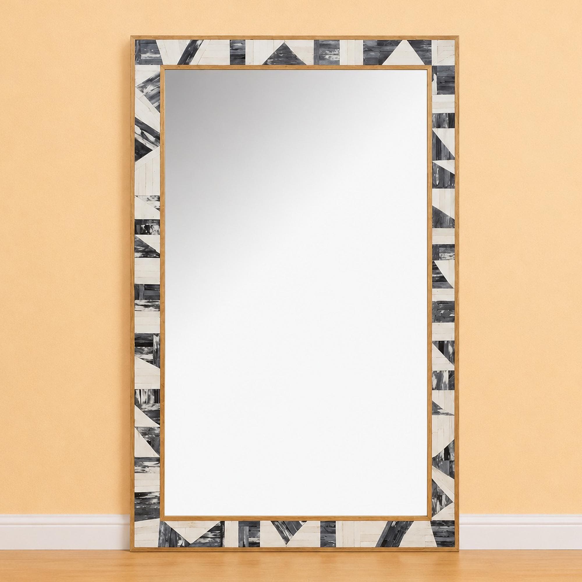 Handmade Bone Inlay Mirror Frame - Etsy