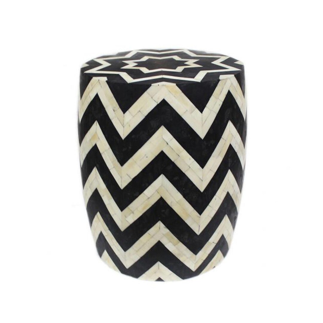 Handmade Bone Inlay Side End Table - Etsy