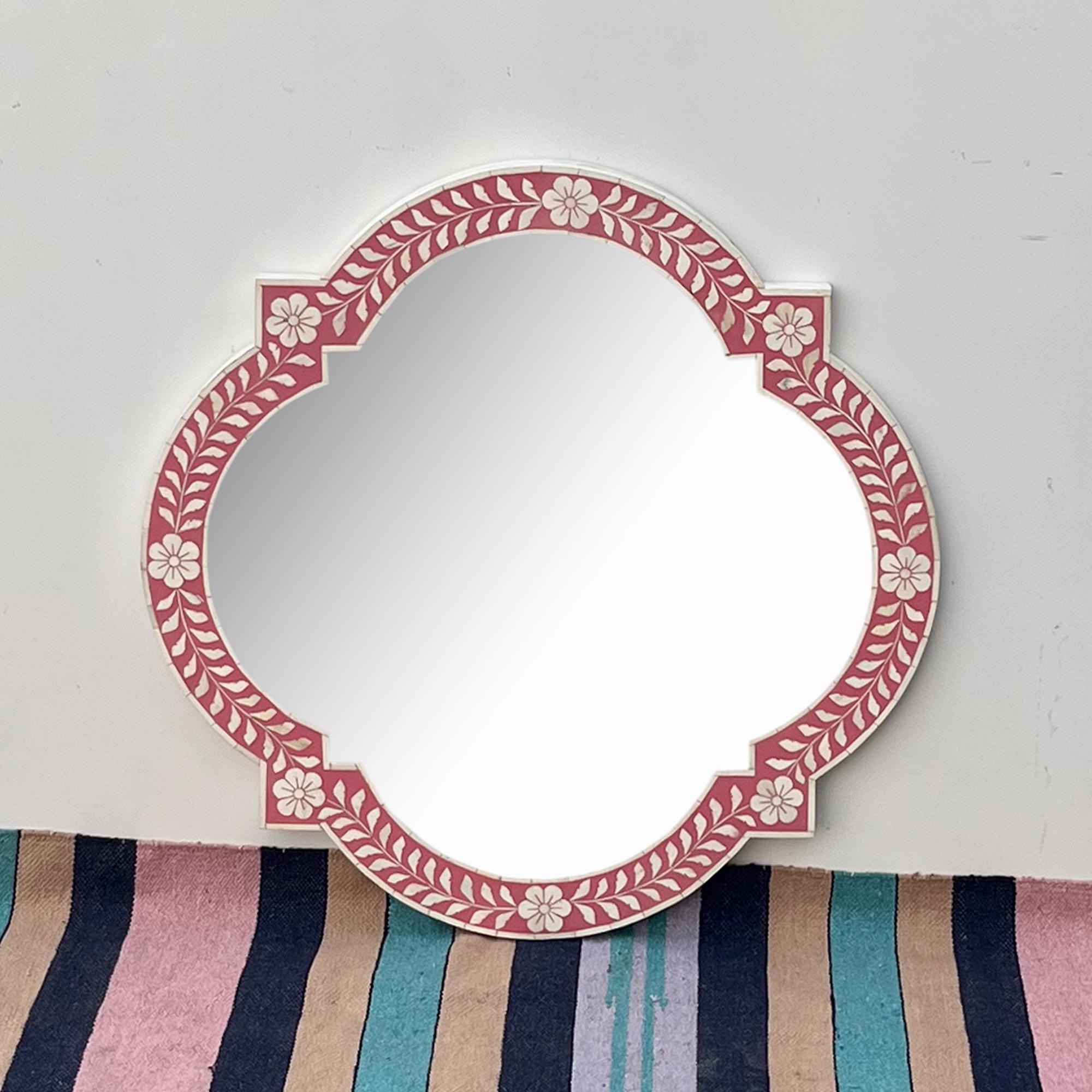 Handmade Bone Inlay Mirror Frame - Etsy