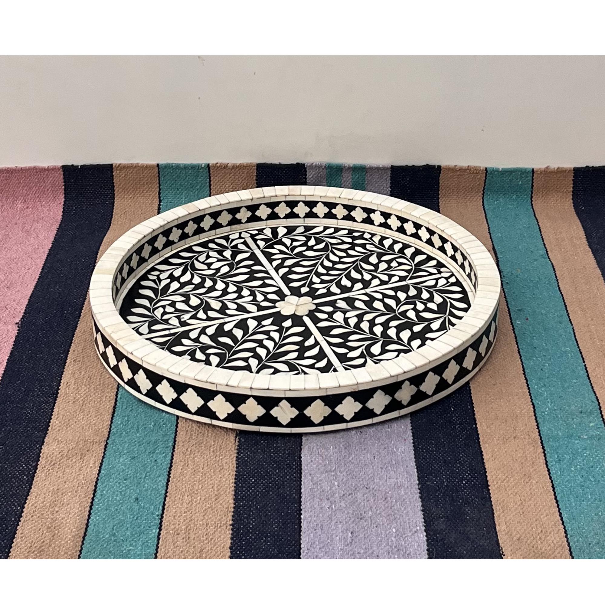 Handmade Bone Inlay Tray - Etsy