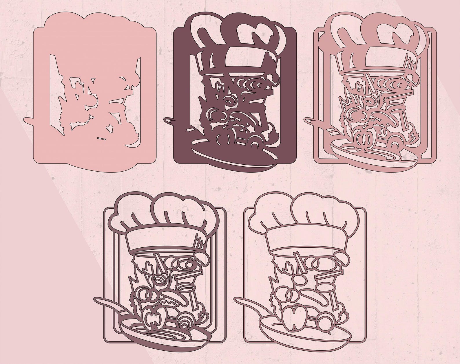 Cooking SVG, Kitchen Laser Cut, Chef Hat SVG, Cricut Crafts, Instant ...