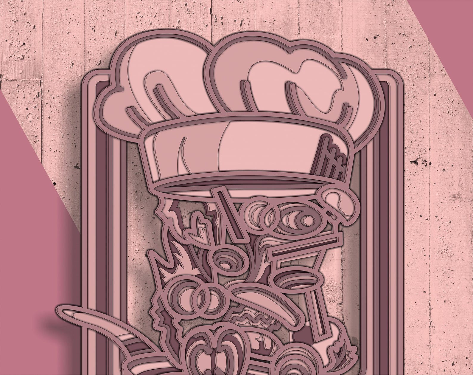 Cooking SVG, Kitchen Laser Cut, Chef Hat SVG, Cricut Crafts, Instant ...