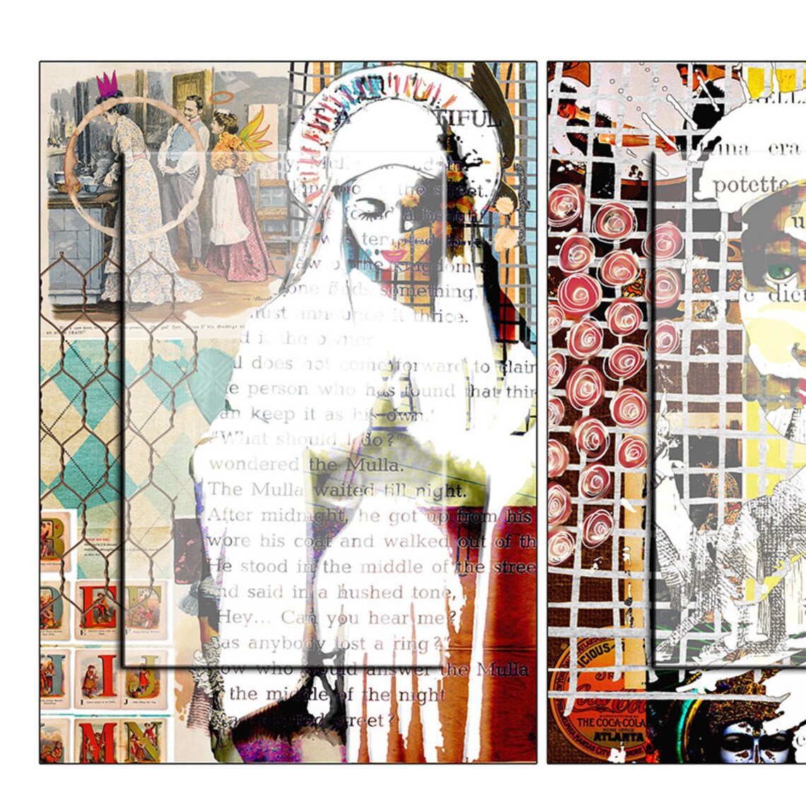 Virgin Mary..... A4 Digital Download Collage Sheet...instant Digital ...