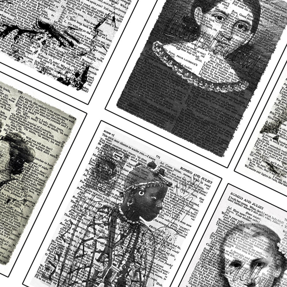 Mixed Collection ATC Images/ Instant Printable Digital Download ...